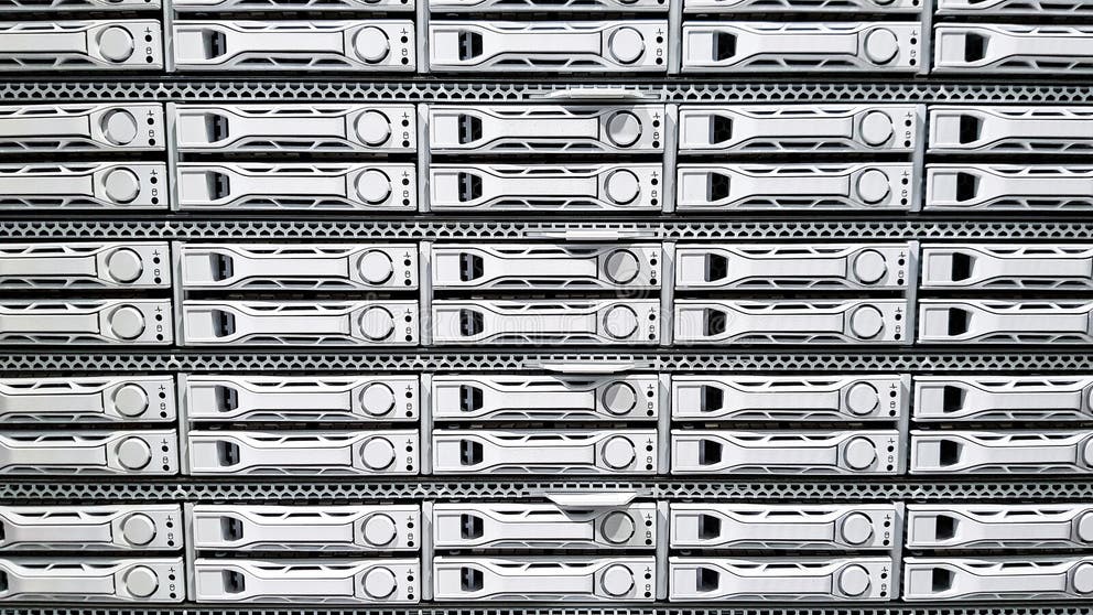 High Capacity Hard Drive Disk Storage Rack Used for Big Data Cloud ...