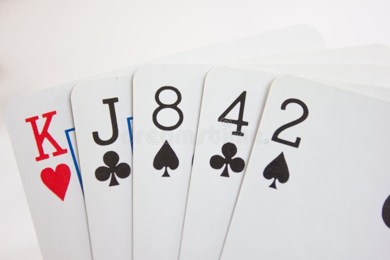 High card stock photo. Image of four, gambling, blackjack - 52992966