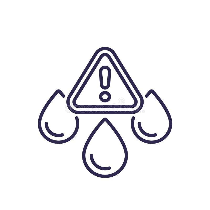 High Cholesterol Icon, Line Vector Stock Illustration - Illustration of ...