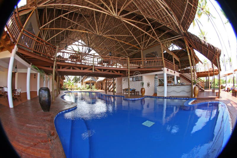 High Class Resort in Africa Stock Image - Image of class, angle: 7573113