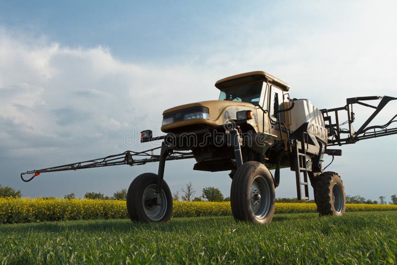 High Clearance Sprayer stock photo. Image of saskatchewan - 10932520