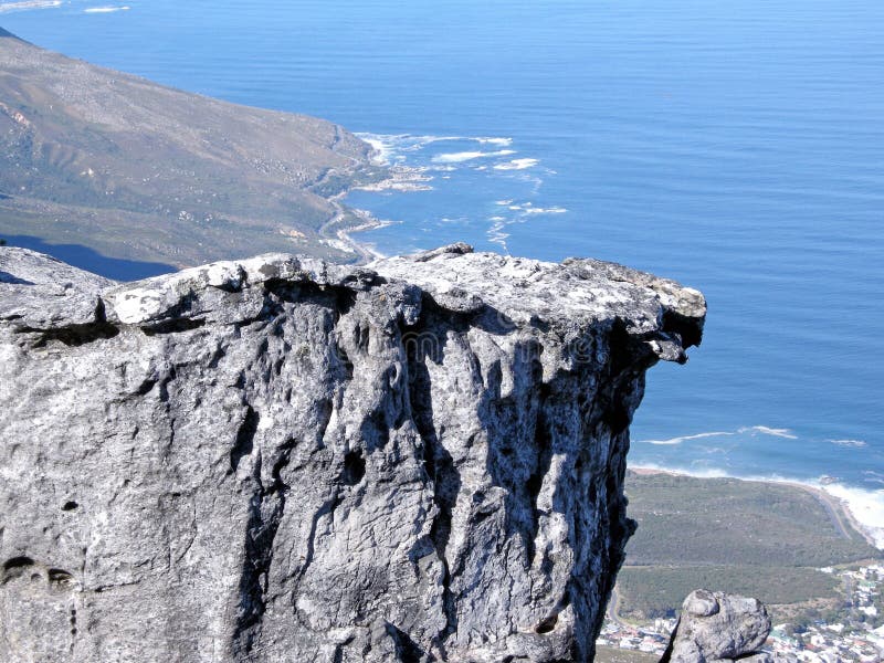 High cliffs and ocean stock photo. Image of seascape - 24843344