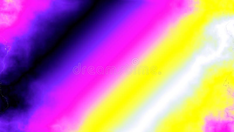 High Color Purple Yellow White Abstract Shapes Background Stock ...