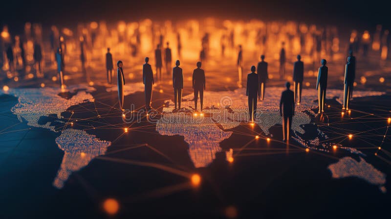 High-Concept Visualization of Business Globalization Generative AI ...