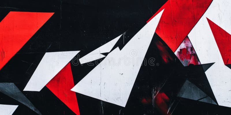 High Contrast Abstract Background Using Three Colors Black White ...