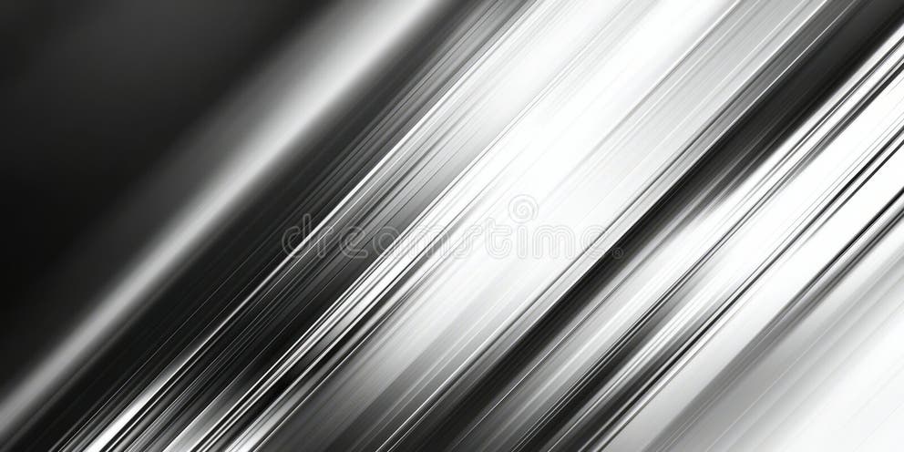 A High-contrast Abstract Black and White Design Featuring Diagonal ...