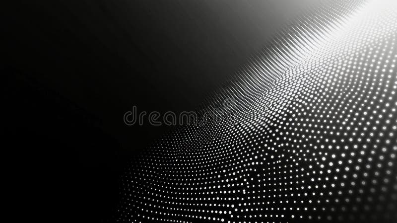 High-contrast Abstract Halftone Gradient Background with Smooth ...
