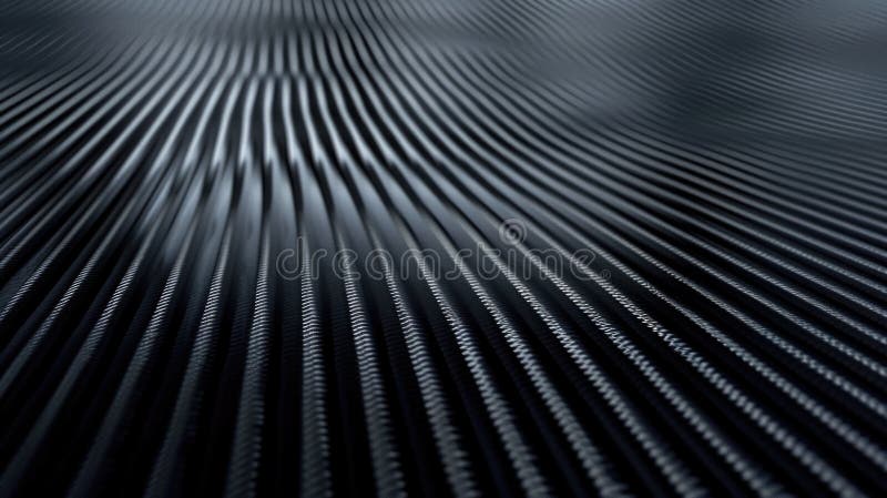 A High Contrast Black and White Image of a Metal Surface with Unique ...