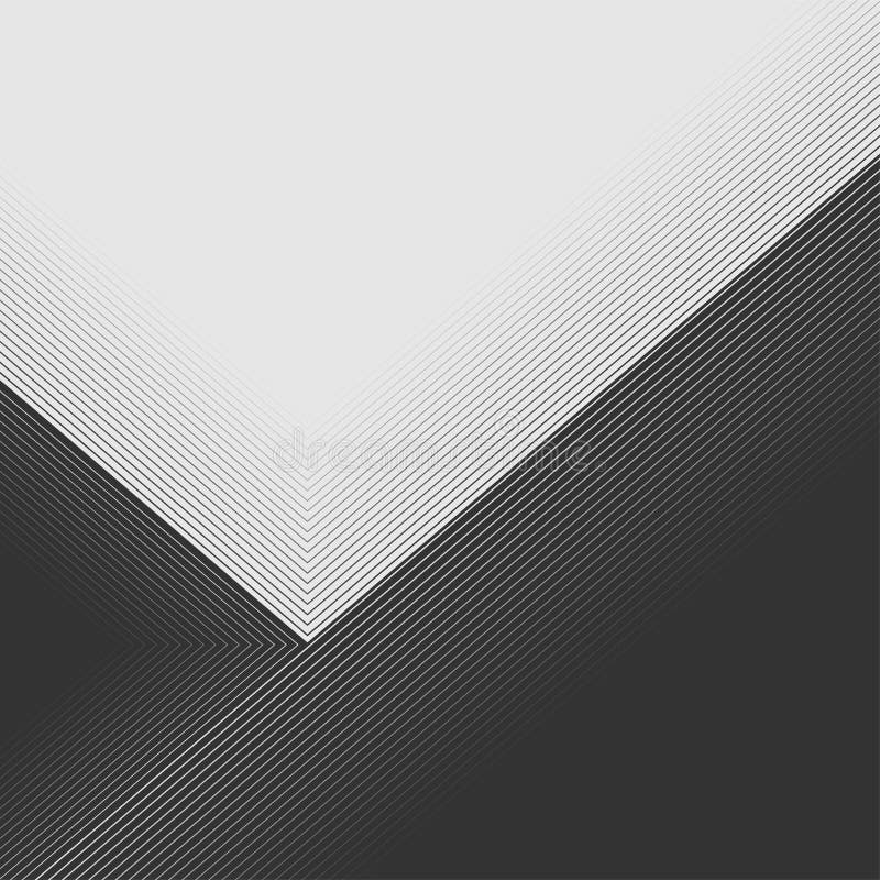 High Contrast Black and White Lines Abstract Minimal Design Stock ...