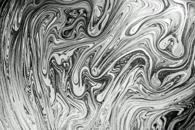 High Contrast, Black and White, Psychedelic Patterns Stock Image ...