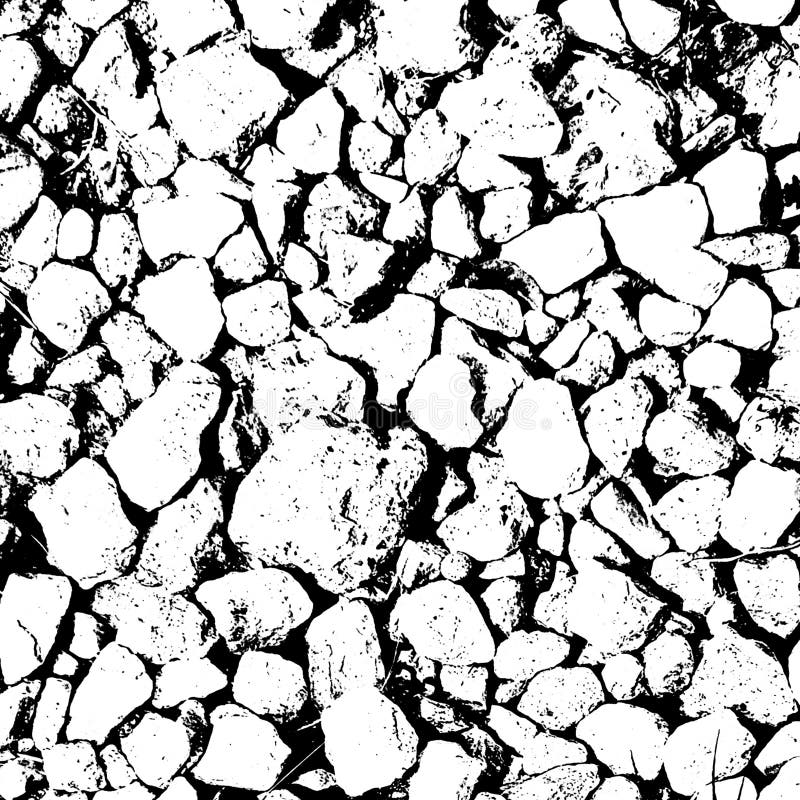 High Contrast Black and White Rock Texture Stock Photo - Image of high ...