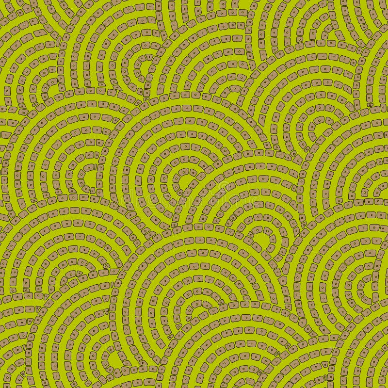 High Contrast Circles Seamless Pattern Stock Vector - Illustration of ...