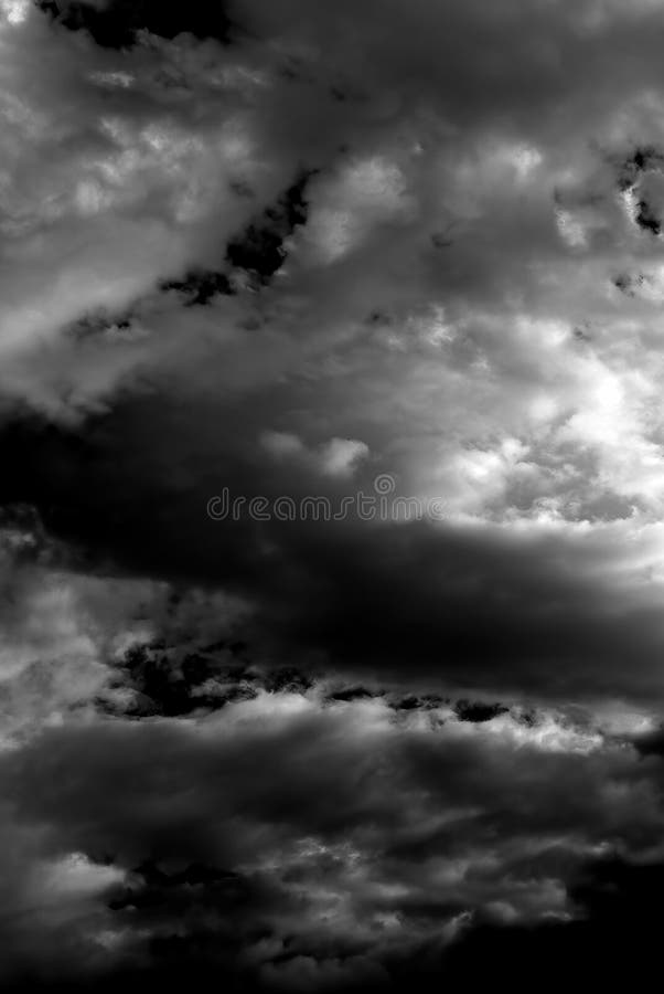 Dramatic Dark Sky and Clouds Stock Photo - Image of copy, dramatic ...