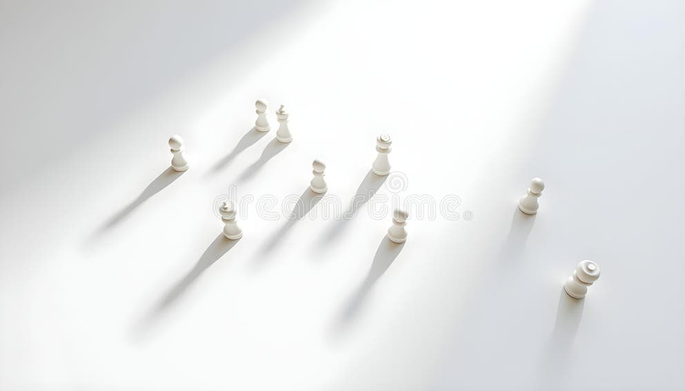 A High-contrast Image of a Spotless White Chessboard, Illuminated by a ...