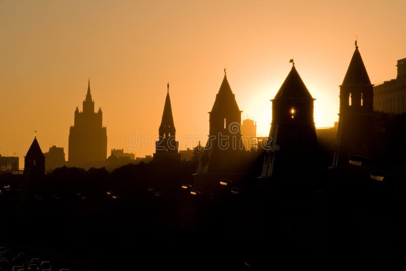 High contrast Kremlin stock image. Image of travel, russia - 3233543