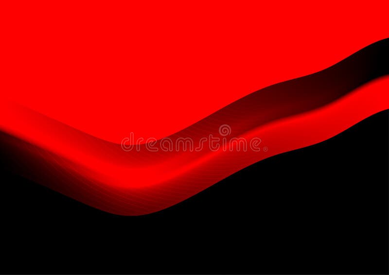 High Contrast Red and Black Abstract Minimal Background Stock Vector ...