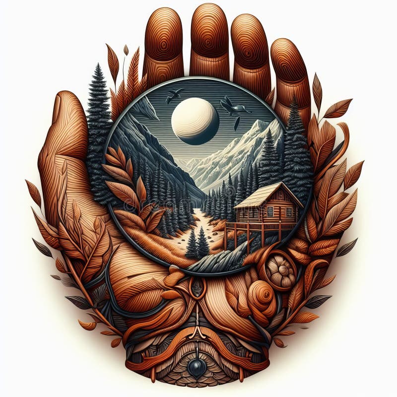 High Contrast Shadow a Shadow Effect with Sharp Edges and Srong Stock ...