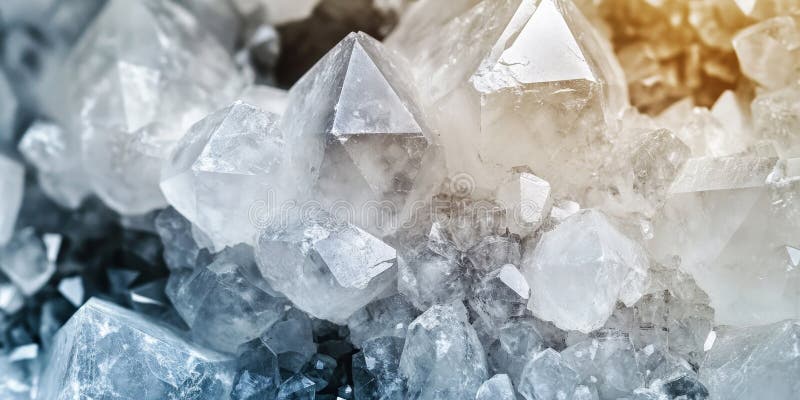 High Contrast White Gray Quartz Stone Background Reflective Crystalline ...