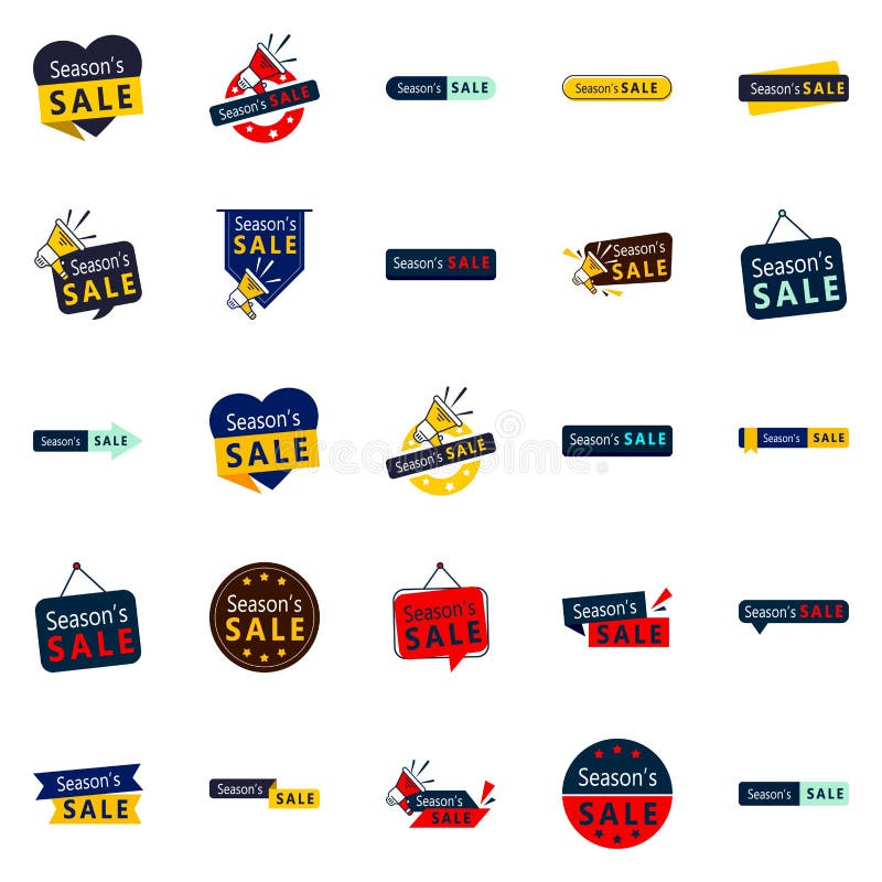 25 High-Converting Season Sale Graphic Elements for Digital Marketing ...