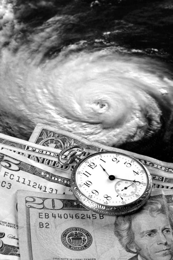 The High Cost of Hurricanes Stock Image - Image of funds, funding: 4686451