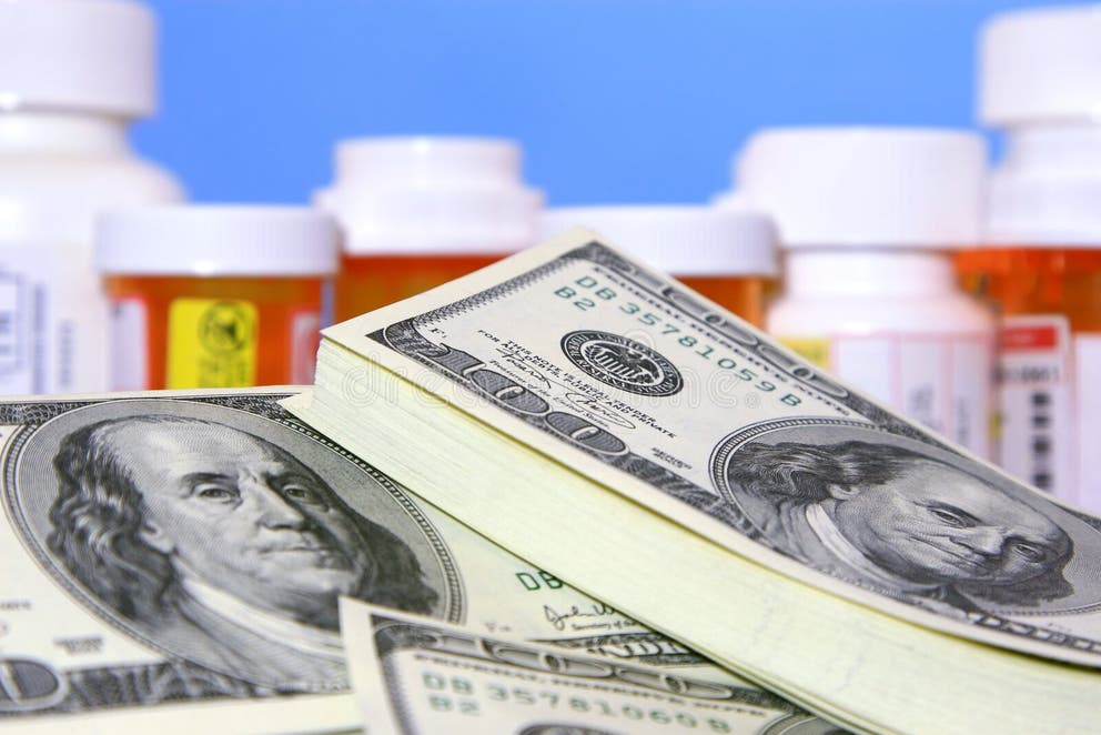 High Cost of Prescription Medication Stock Image - Image of ...