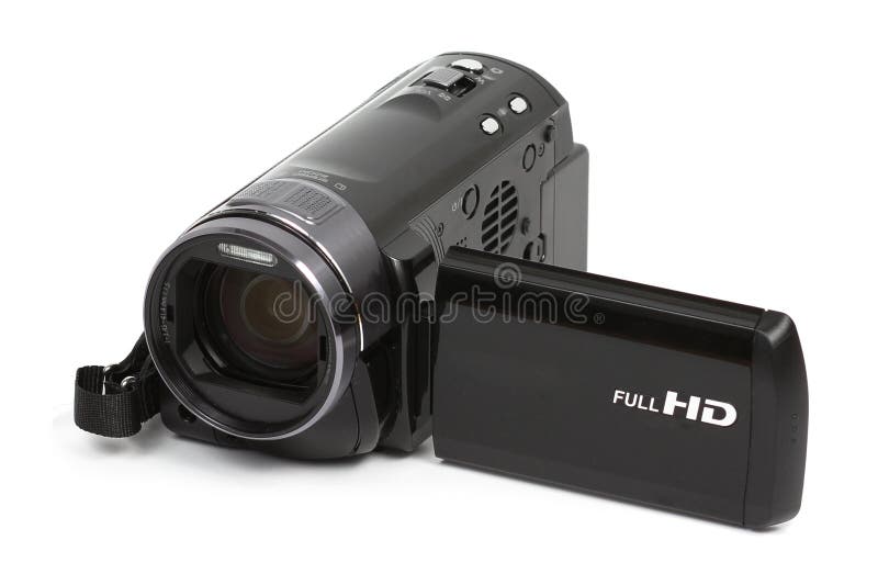 High definition camcorder stock image. Image of technology - 19722771