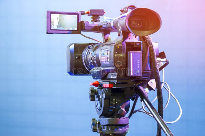 Videocamera High Definition Stock Image - Image of camcorder ...