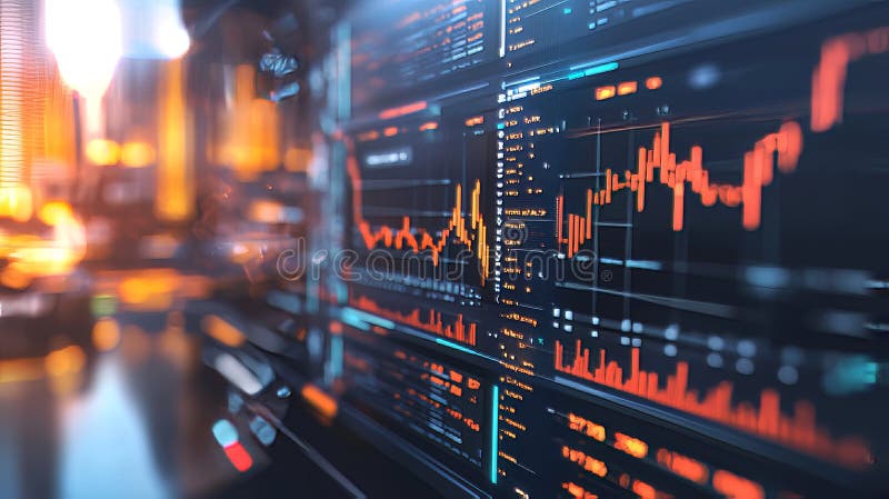 A High-definition Depiction of a Futuristic Digital Interface ...