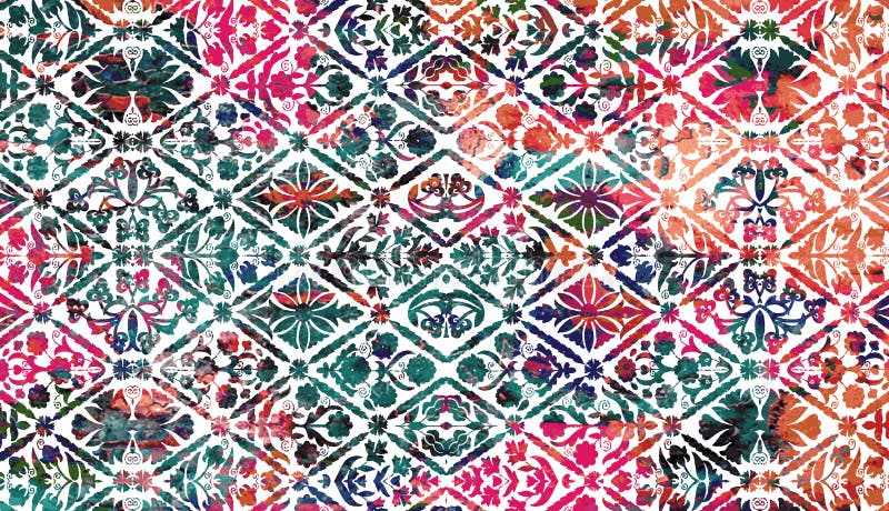 Carpet and Rugs Textile Design with Grunge and Distressed Texture ...