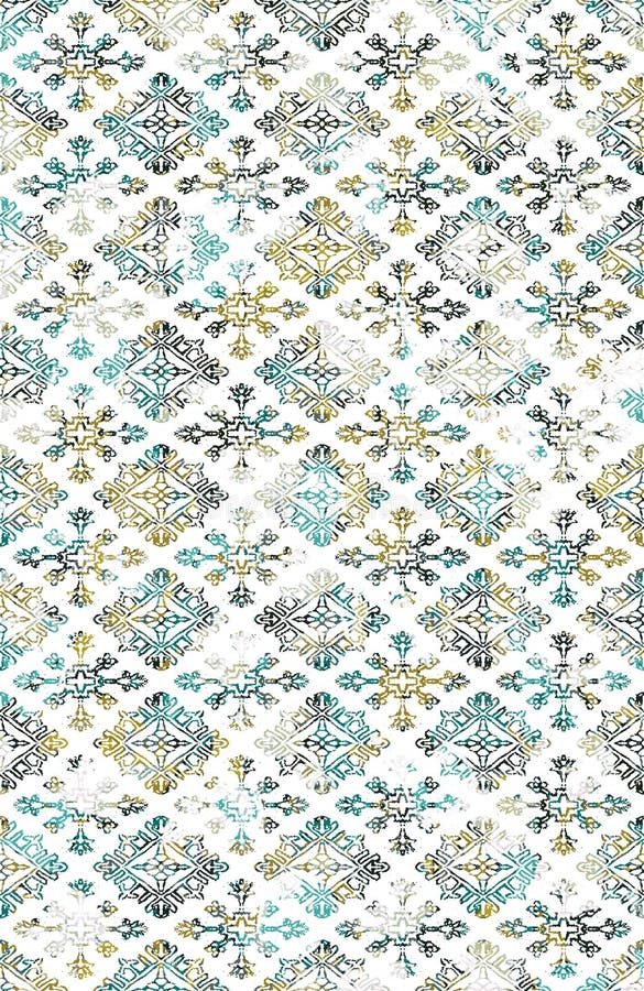 Carpet and Rugs Textile Design with Grunge and Distressed Texture ...