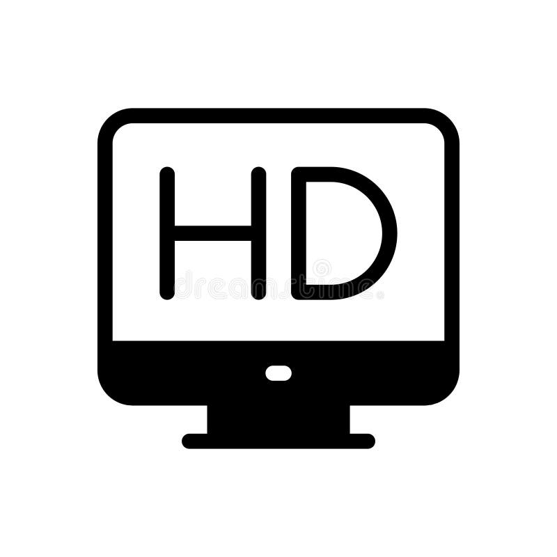 High Definition Icon Stock Illustrations – 6,572 High Definition Icon ...