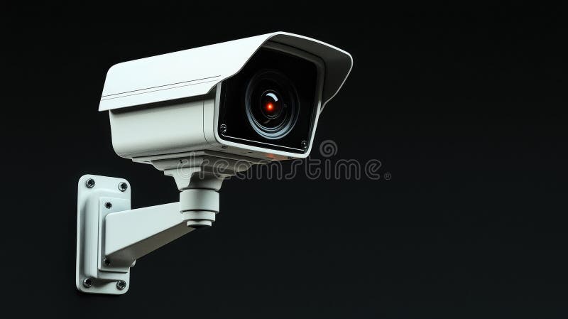 A High-definition Indoor Security Camera with a Red Infrared LED Light ...