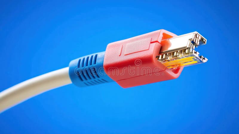 High Definition Multimedia Interface Cable Connector Detail Stock Photo ...