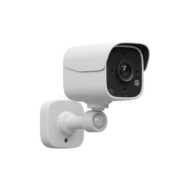 High-Definition Outdoor Security Camera with Motion Sensor and Wall Mount Bracket for Enhanced ...