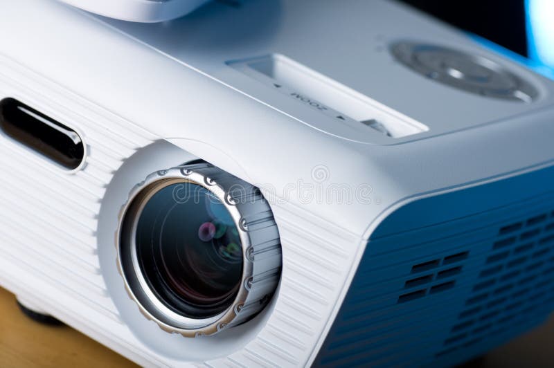 LCD Projector stock image. Image of multimedia, digital - 1587645