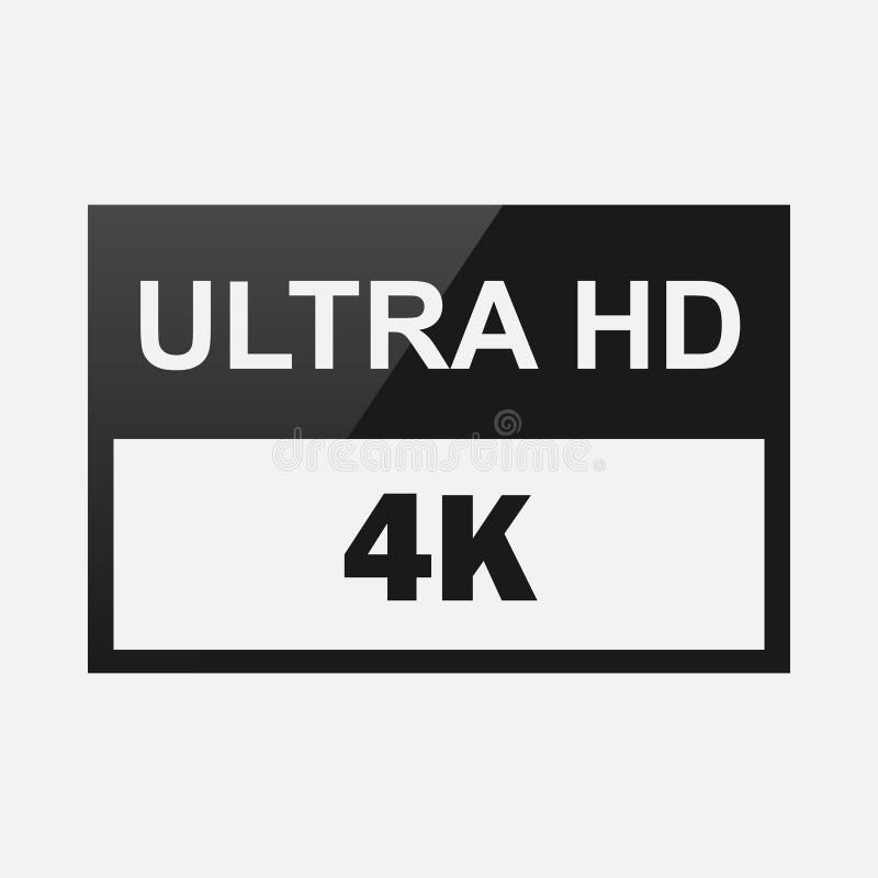 High Definition Resolution Sign Stock Illustration - Illustration of ...