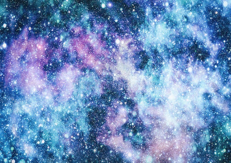 Star Dust And Pixie Dust Glitter Space Backdrop. Space Stars And Planet ...