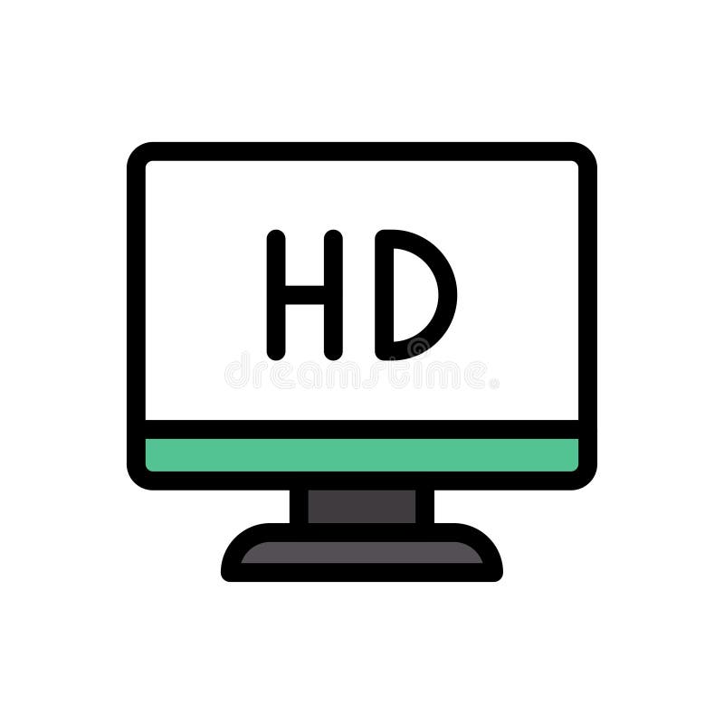 High Definition Vector Colour Line Icon Stock Vector - Illustration of ...