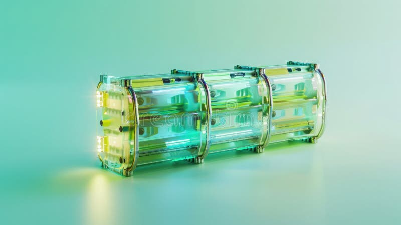 High Density Lithium Ion Cell Pack with Visible Connections Suitable ...