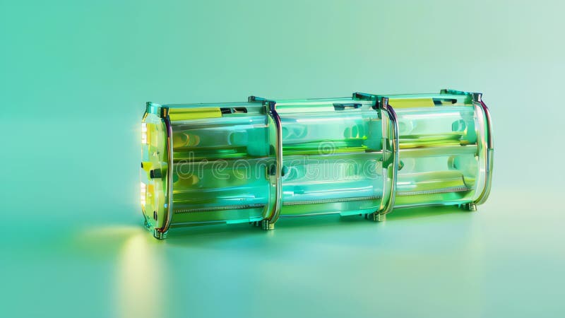 High Density Lithium Ion Cell Pack with Visible Connections Suitable ...