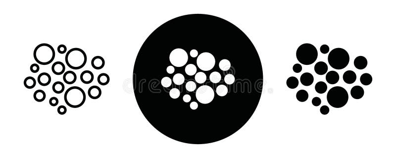 High Density Outline Icon Collection or Set. High Density Thin Vector ...