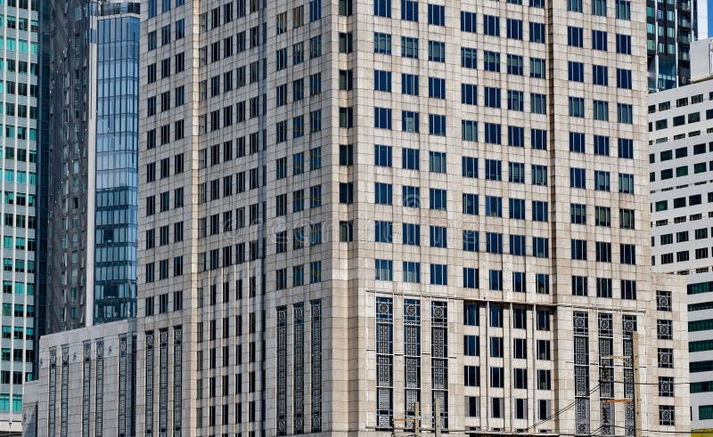 High-density Urban Commercial Development Stock Photo - Image of ...