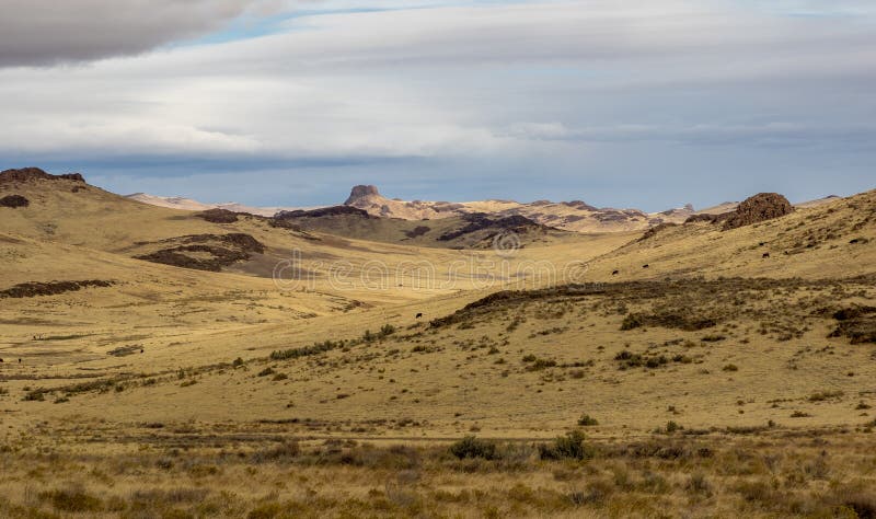 High desert landscape stock photo. Image of desert, road - 106414768