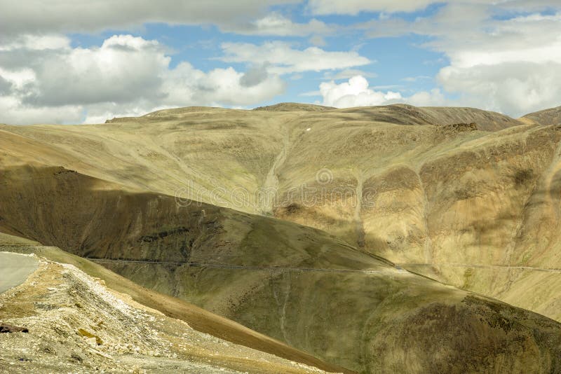 A High Desert Mountains without Vegetation Stock Image - Image of ...