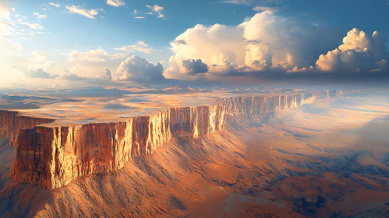 High Desert Plateau Dramatic Cliffs Midday Stock Photos - Free ...