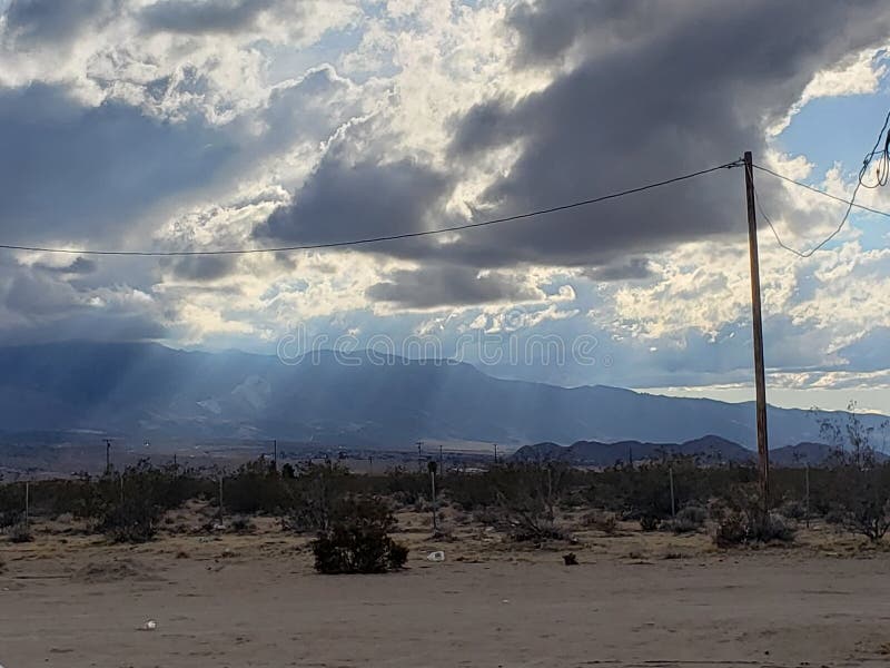 High Desert sunsets stock image. Image of mountain, morning - 232536837