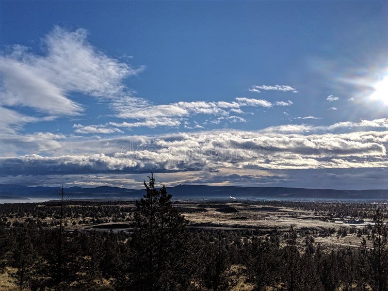 High desert stock photo. Image of morning, oregon, eastern - 136929348