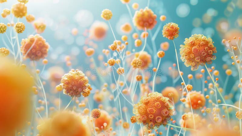 High Detail Proteomics Analysis of Proteins in Cells Under Microscope ...