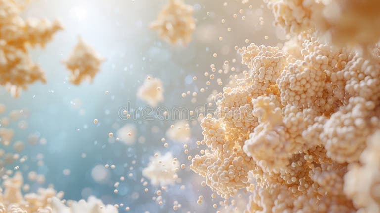 High Detail Proteomics Analysis of Proteins in Cells Under Microscope ...