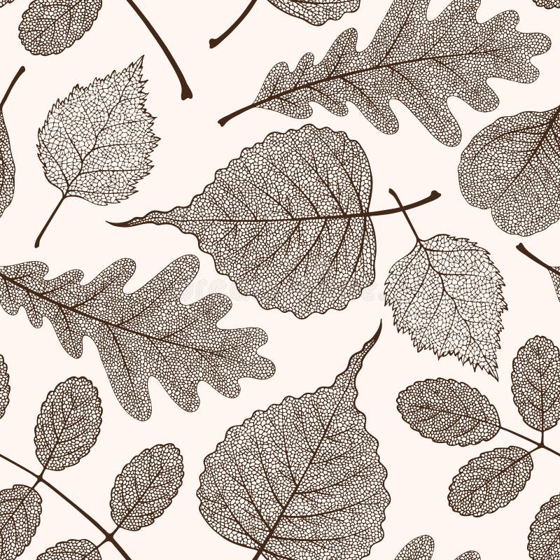 Leaf Skeleton Pattern Stock Illustrations – 2,102 Leaf Skeleton Pattern ...